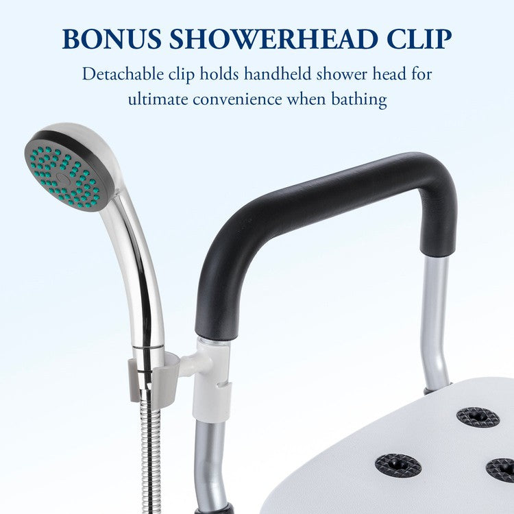 MyGift Professional Grade Adjustable Hygienic Bathroom Shower and Tub