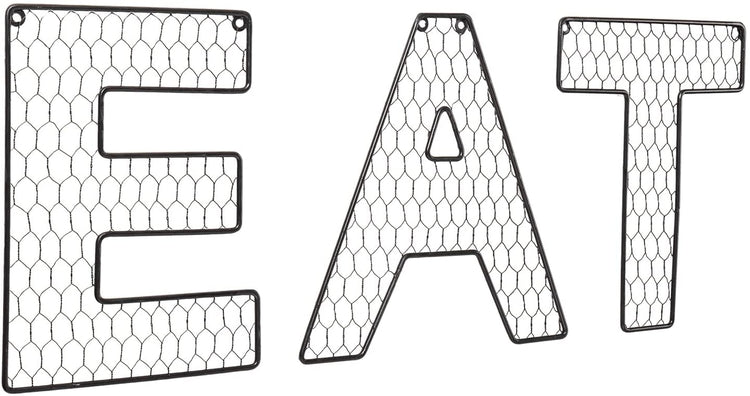 Black Eat Letters