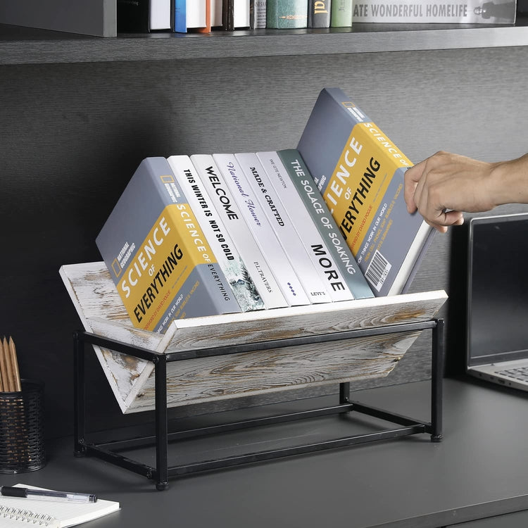 With Magazine Rack Table Top