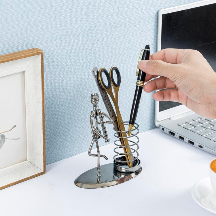 Desk pen holder store