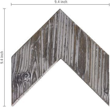 Rustic Wood Chevrons, Multicolor, Set of 3 – MyGift