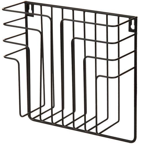 Black Metal Wire Magazine and File Rack – MyGift