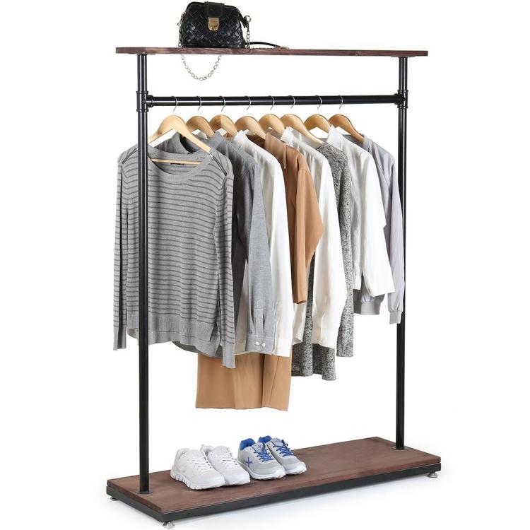 Rustic Clothing Displays