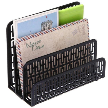 Metal Cut-out Design Mail Sorter, Black – MyGift