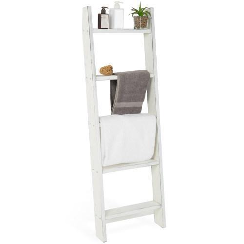 Vintage White Blanket Ladder – MyGift