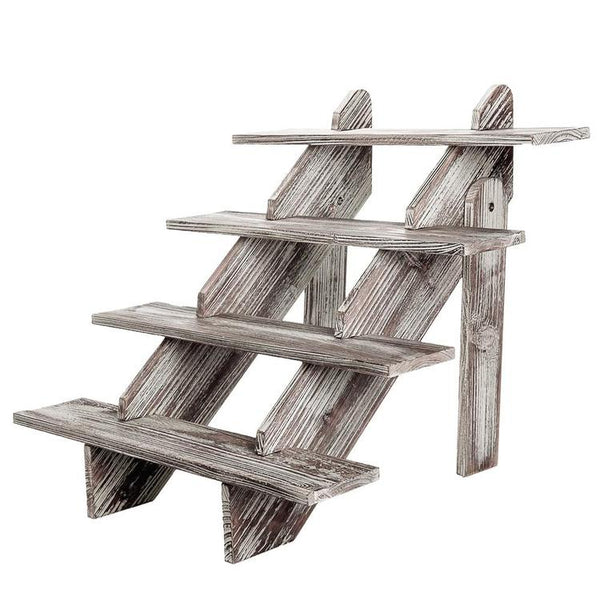 Weathered Wood Rustic Retail Display Stand – MyGift